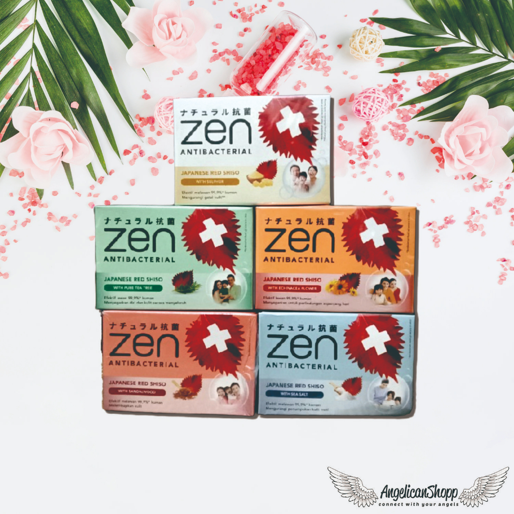 Jual ZEN ANTIBACTERIAL 60 gr / SABUN MANDI ZEN 70 gr / SABUN BATANG ZEN ...