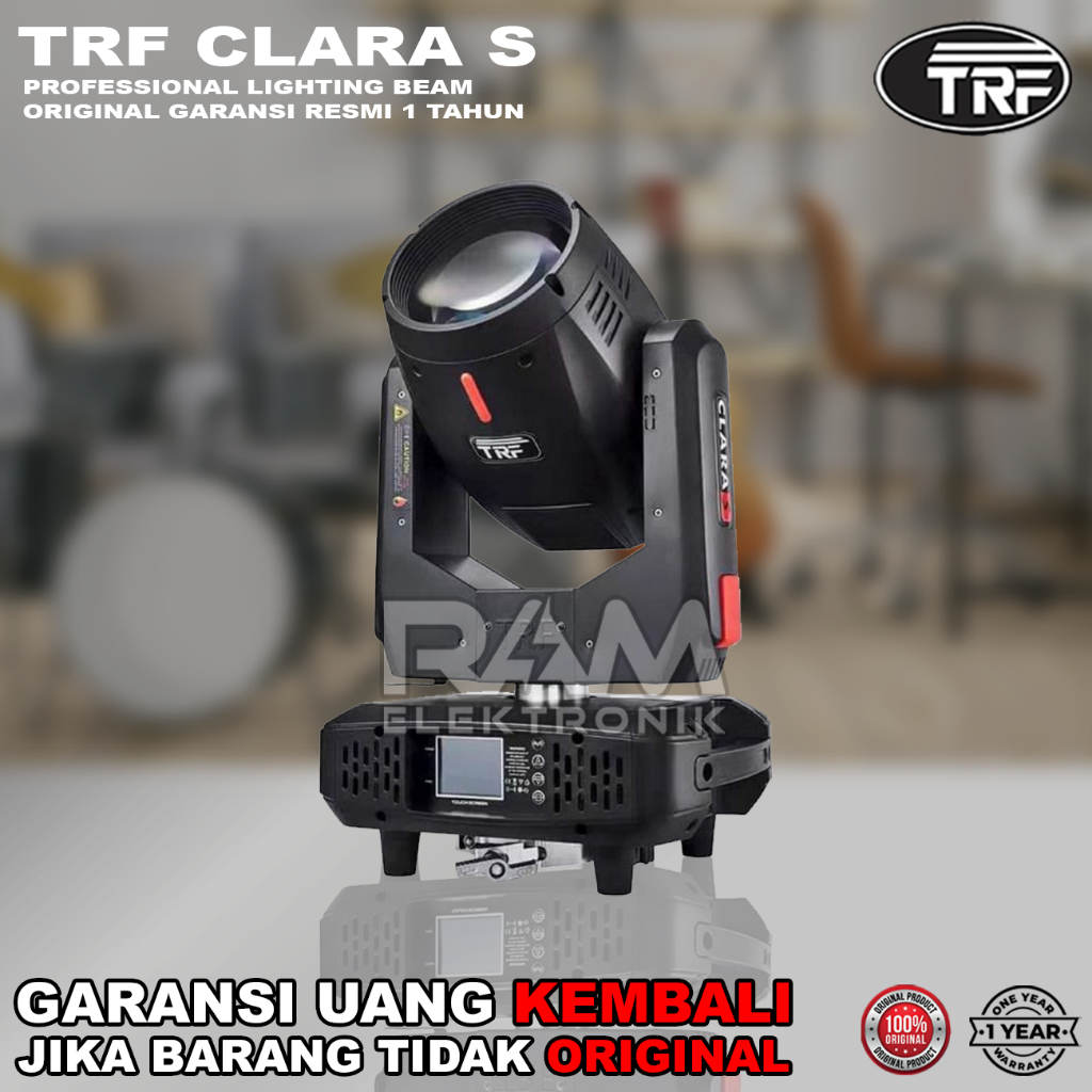 Jual Moving Head BEAM TRF CLARA S Bulb 14R Original By RDW Harga 1 ...