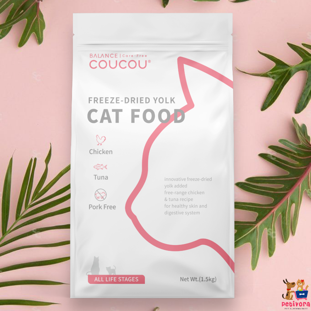 Jual CouCou Tuna Chicken All Stages Adult Cat Kitten 1,5Kg Makanan ...