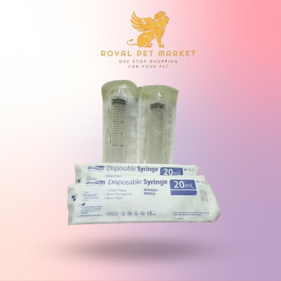 Jual RPM Spoit 20 ml cc Onemed Spuit Disposable Syringe | Shopee Indonesia