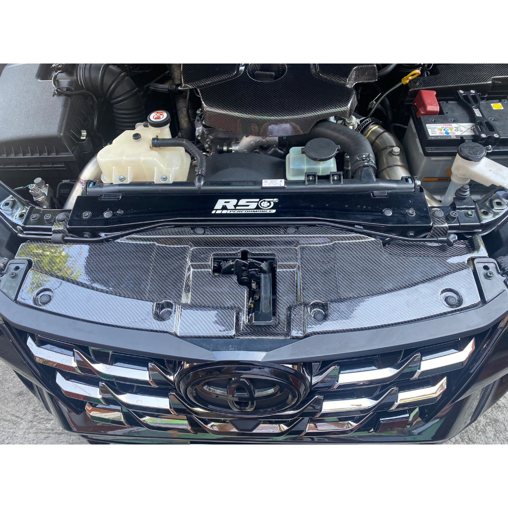 Jual Cover Tutup Grill Carbon Toyota All New Fortuner VRZ TRD GR - 2GD ...