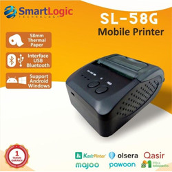 Jual PRINTER THERMAL PORTABLE SMARTLOGIC SL-58G | Shopee Indonesia