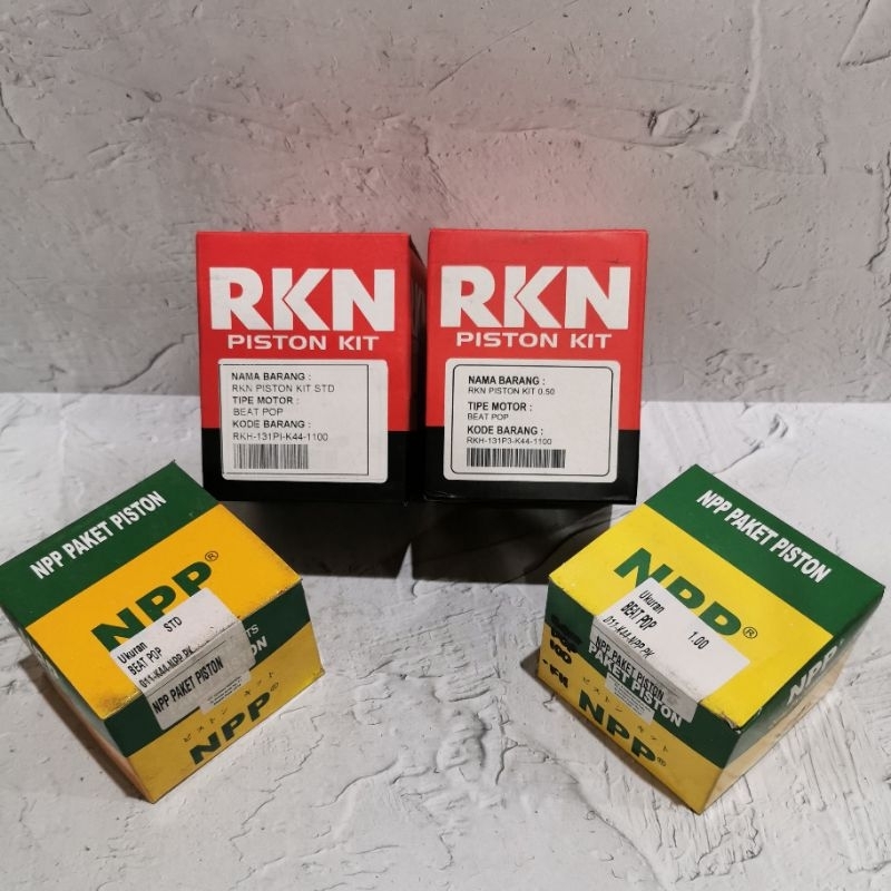 Jual PISTON KIT BEAT POP K44 SEHER KIT SET | Shopee Indonesia
