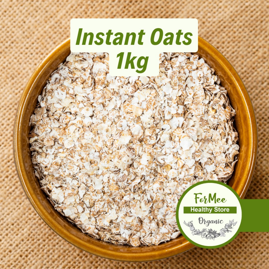 Jual 1kg Instant Oat / Quick Oat / Oatmeal Instan / Gandum Instan ...