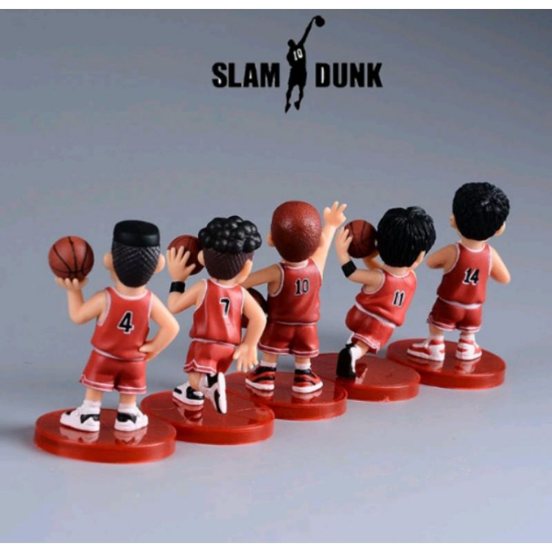 Jual action figure slam dunk chibi mini set loose pack | Shopee Indonesia