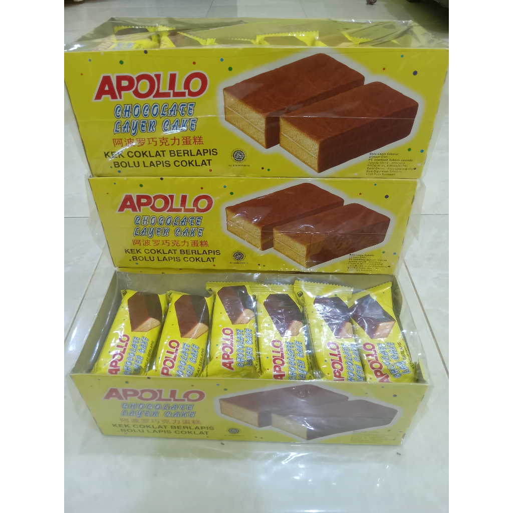 Jual Apollo Chocolate 1 Pack 24 pcs | Shopee Indonesia