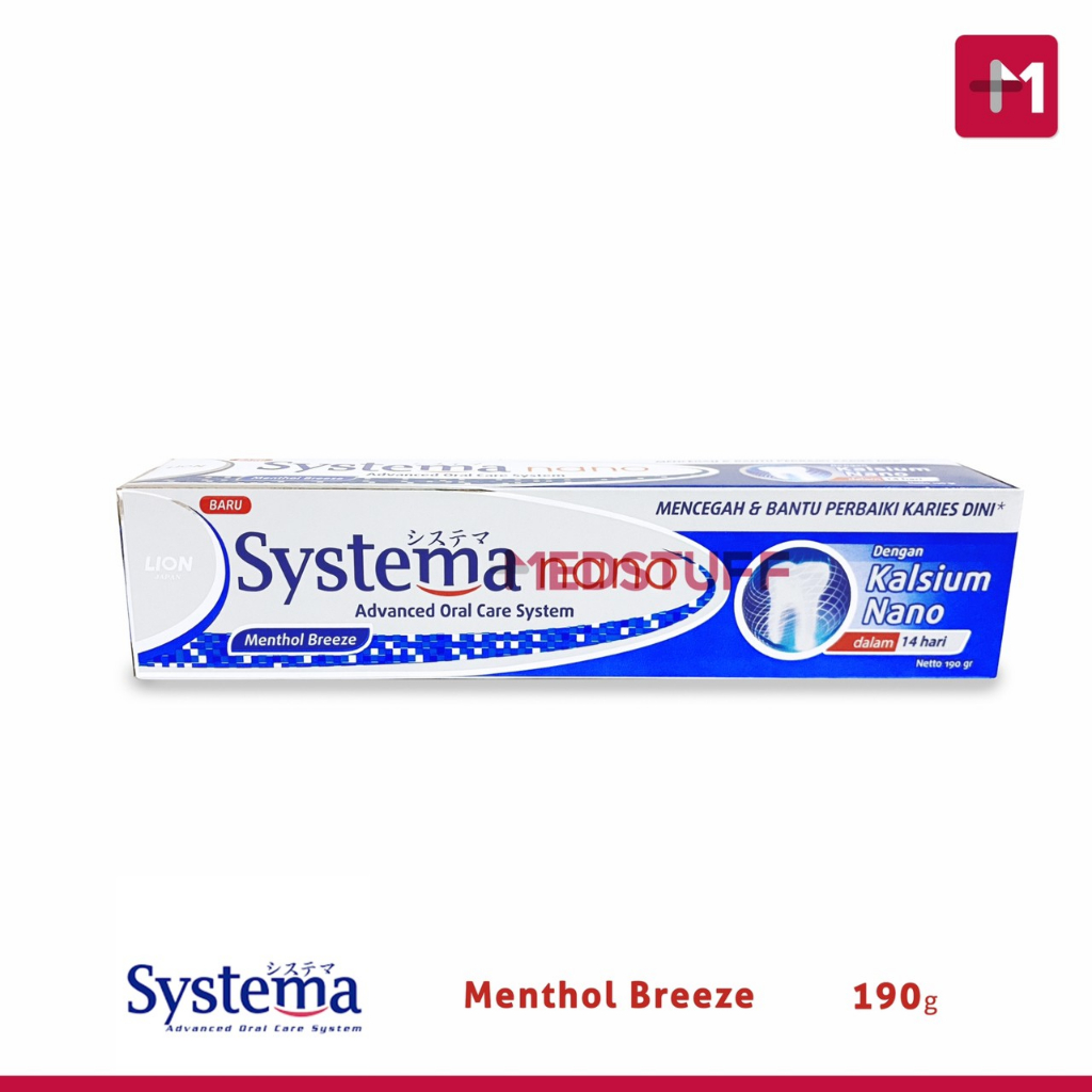 Jual Pasta Gigi Systema Nano Toothpaste Systema 190gr | Shopee Indonesia