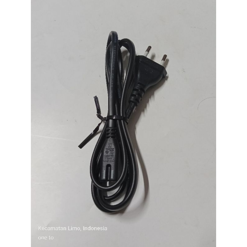 Jual kabel ac tv samsung original angka 8 - kabel colokan listrik tv ...