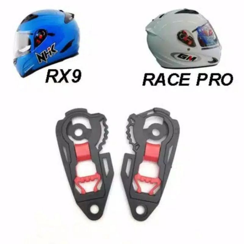 Jual Rachet helm NHK RX9 GM racep ro dudukan Kaca NHK RX 9 | Shopee ...