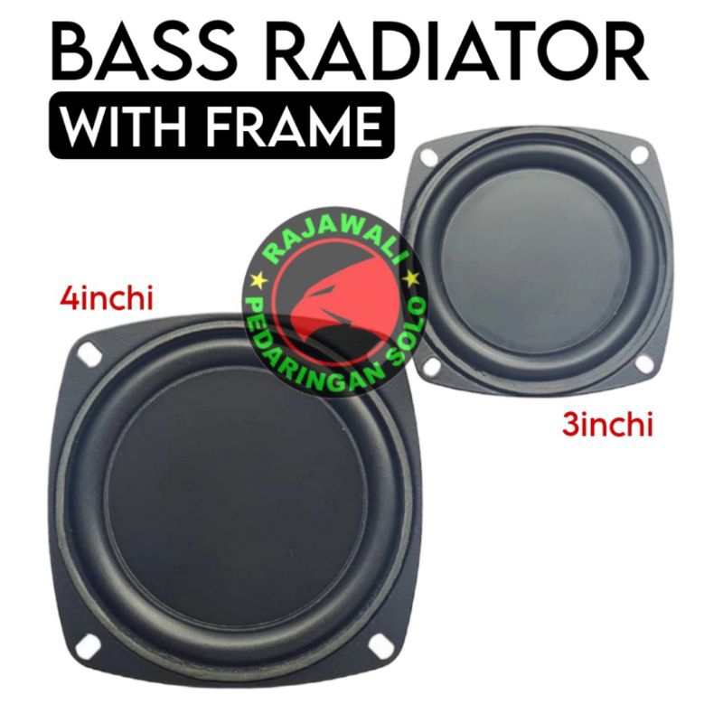 Jual SUBWOOFER PASIF RADIATOR DIY BOOM BOX RAKITAN MEMBRAN SPEAKER ...