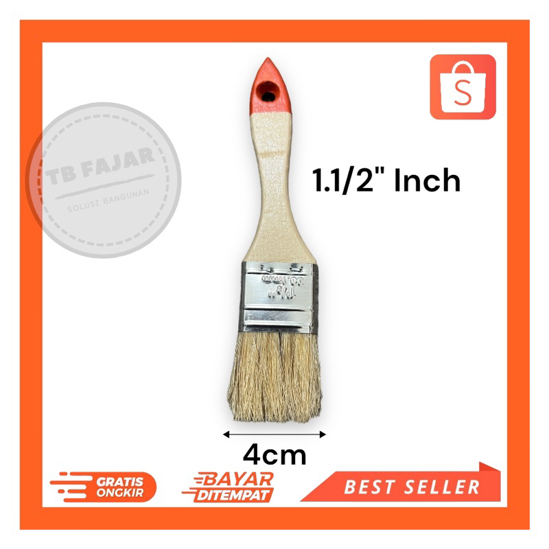 Jual Kuas Cat Tembok ETERNA 1.1/2" Inch | Shopee Indonesia
