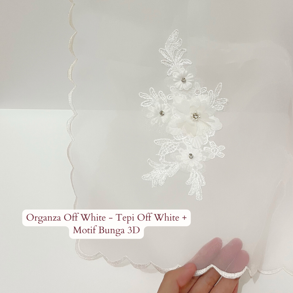 Jual NEW!! Selendang Sulam Malaysia by ZZARA Hijab / Slayer Pengantin ...