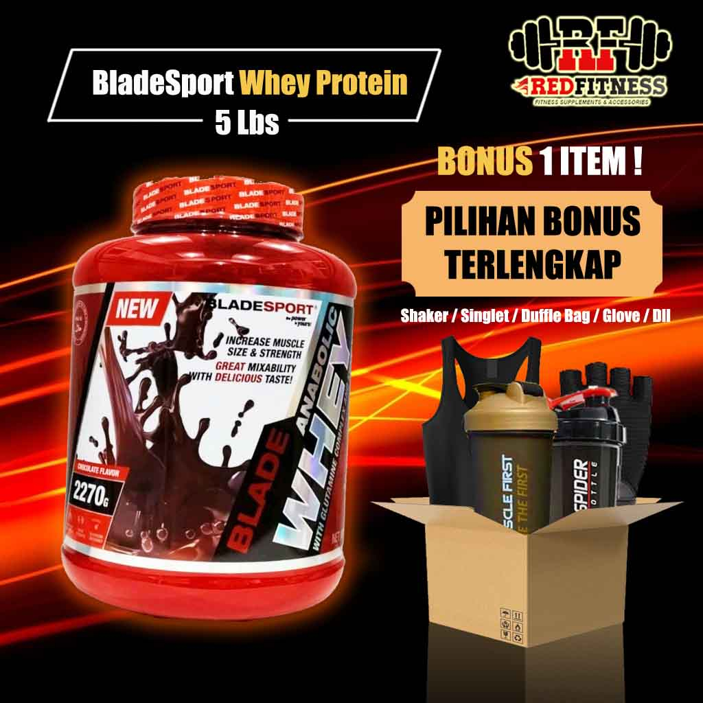 Jual Blade Anabolic Whey 5 lbs / Blade Sport Whey Protein 5 lb BPOM | Shopee Indonesia