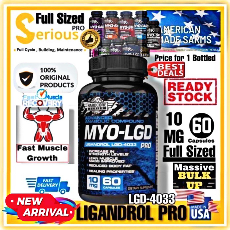 Jual [ Best Sarms Massive Bulking ] MYO LGD Ligandrol 4033 Savage Line ...