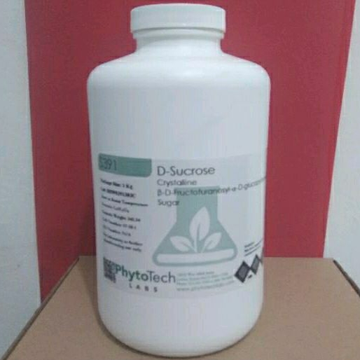 Jual Sukrosa Phytotech S-391. Packing 1KG. Sucrose pro analyst ...
