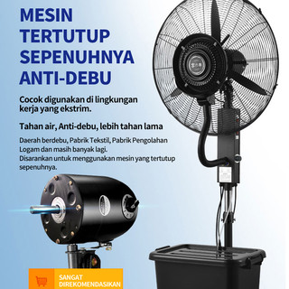 Jual BLUE SKY 23/26/30 inch Kipas Mist Kipas Angin Semprot Embun 45Ltr ...