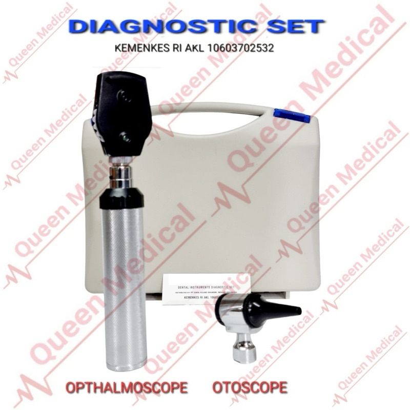 Jual Opthalmoscope + Otoscope (Diagnostic Set) | Shopee Indonesia