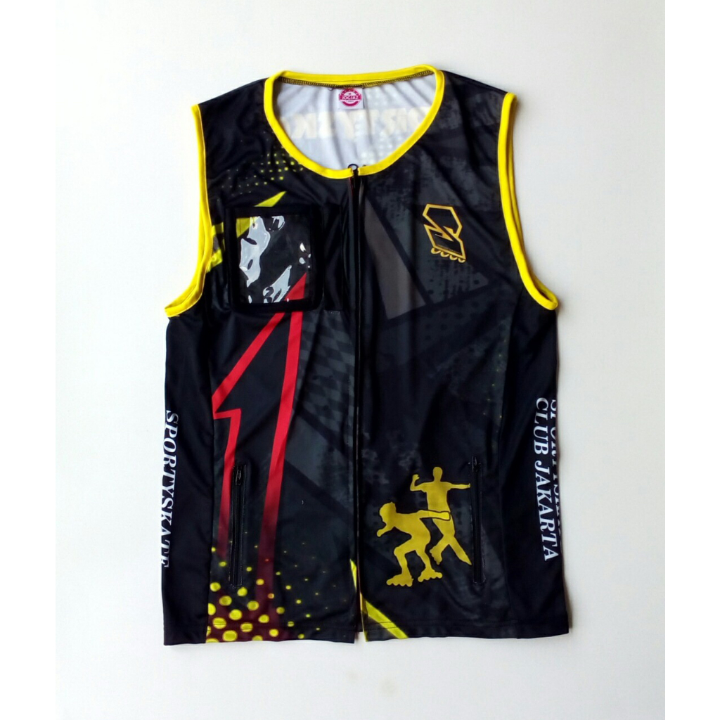 Jual Jersey Roller Skate Inline Skate Rollerblade Dengan Resleting ...