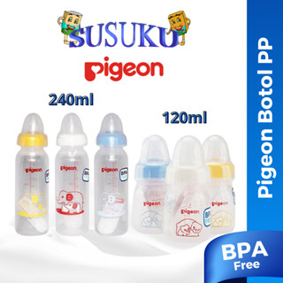 Jual Pigeon Bottle Standard Botol Bayi PP RP Standard Bottle 120ml/240ml | Shopee Indonesia