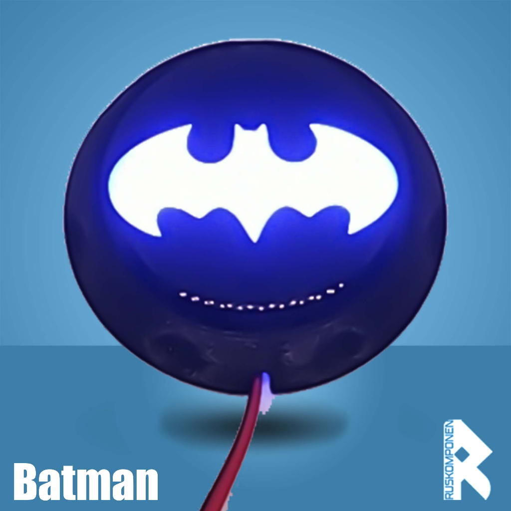 Jual Lampu LED Motor Batman Lampu Sein Lampu Stop Emblem LED Aksesoris ...