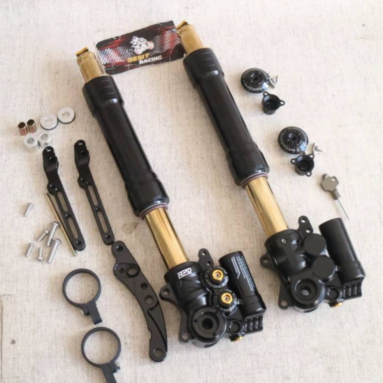 Jual RPD Upside Down 02 New Edition NMAX NEW-NMAX OLD AXIAL Black Hitam ...