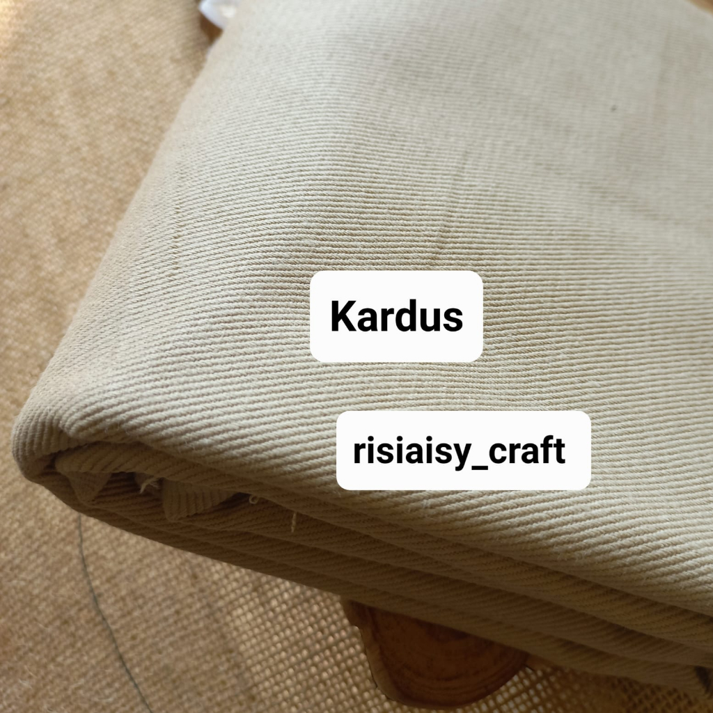 Jual Kain Kanvas Serat Twill 14 Rafel Premium | Shopee Indonesia