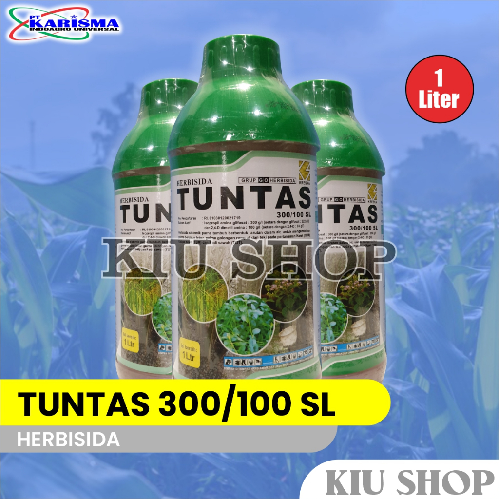 Jual Grosir / TUNTAS 300/100 SL - 1 Liter / Herbisida Gulma dan Rumput ...