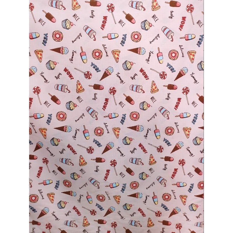 Jual Bahan Kain Sprei Polimikro/Polymicro Katun Disperse Meteran Lebar ...