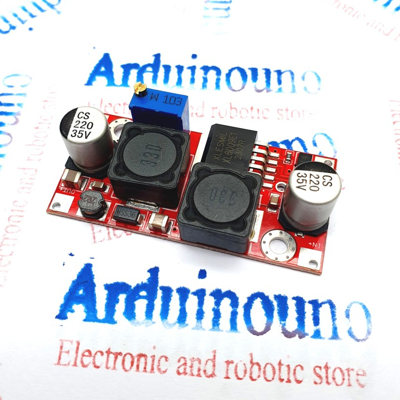 Jual Xl6009 buck boost DC PCB merah step up step down stabilizer Module ...