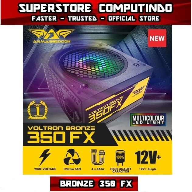 Jual Armaggeddon Voltron Bronze 350FX - 700 Watt - MultiColour Led Light | Shopee Indonesia