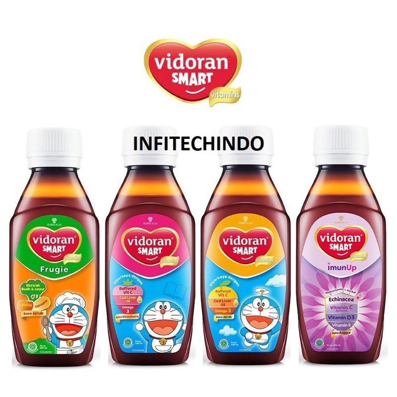 Jual VIDORAN Smart Jeruk Vitamin Anak 100ml Sirup Multivitamin Syrup ...