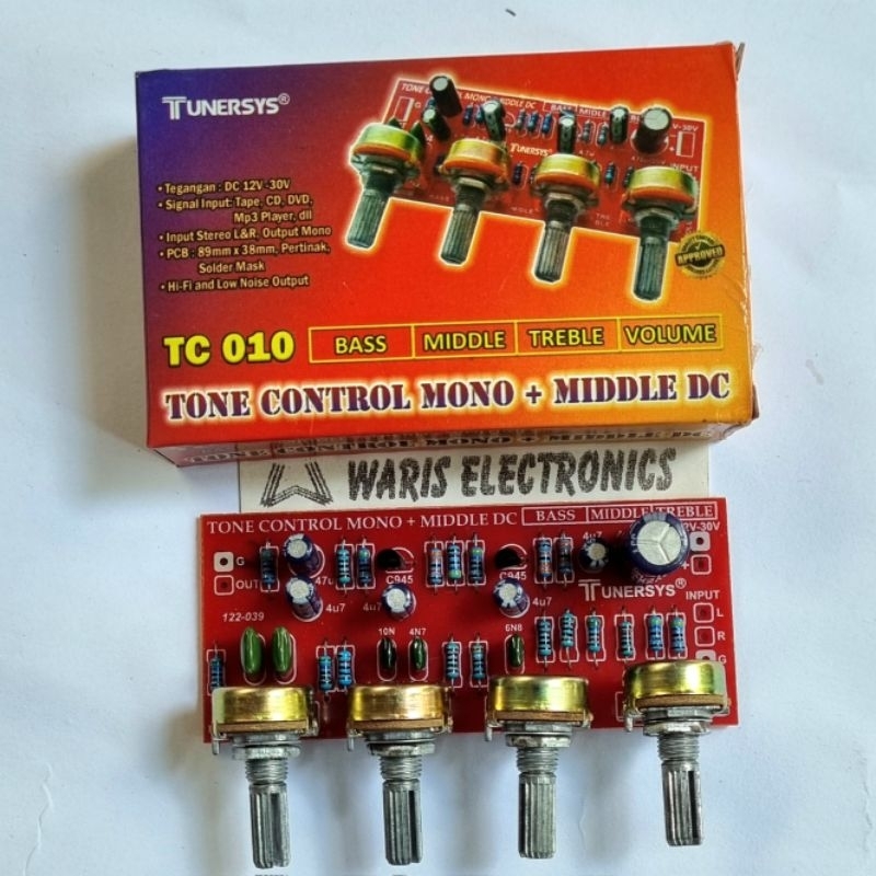 Jual Tone Control Mono Middle DC Tunersys | Shopee Indonesia