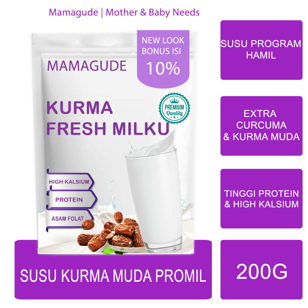 Jual Kurma Muda Milk Promil Susu Promil Program Hamil Kurma Muda Kacang ...