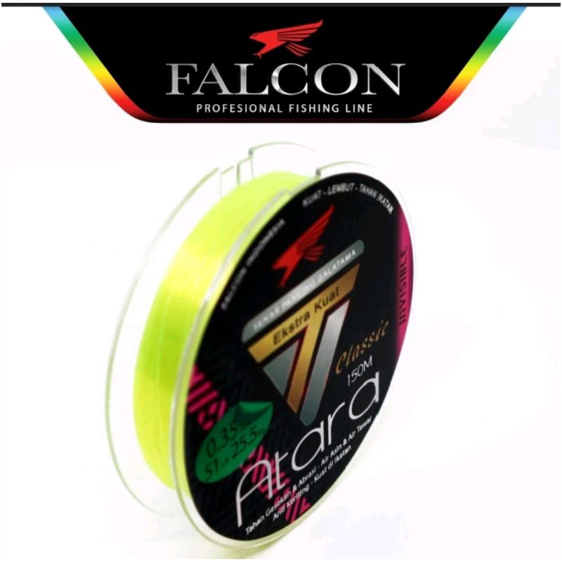 Jual senar falcon atara 150 m galatama | Shopee Indonesia