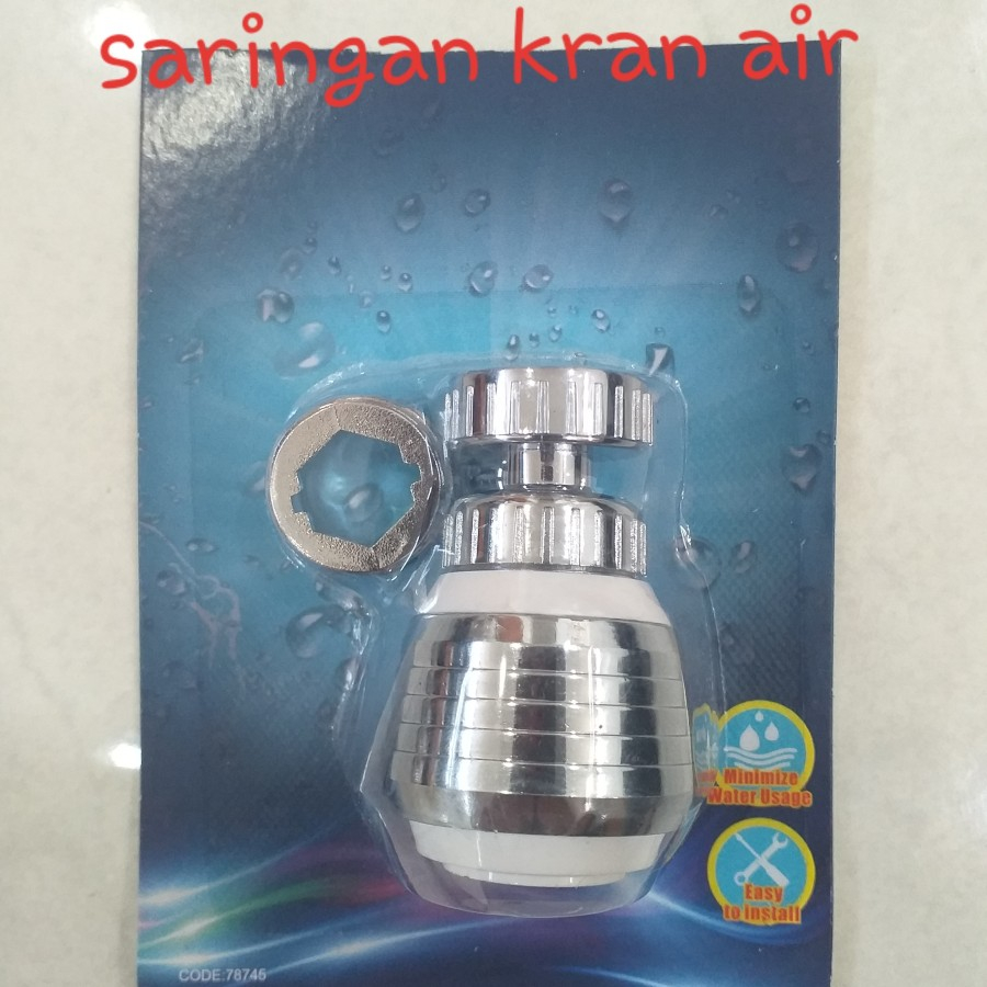 Jual Saringan Kran Air Water Filter Drat Besi Stenless WAN FENG Hemat ...