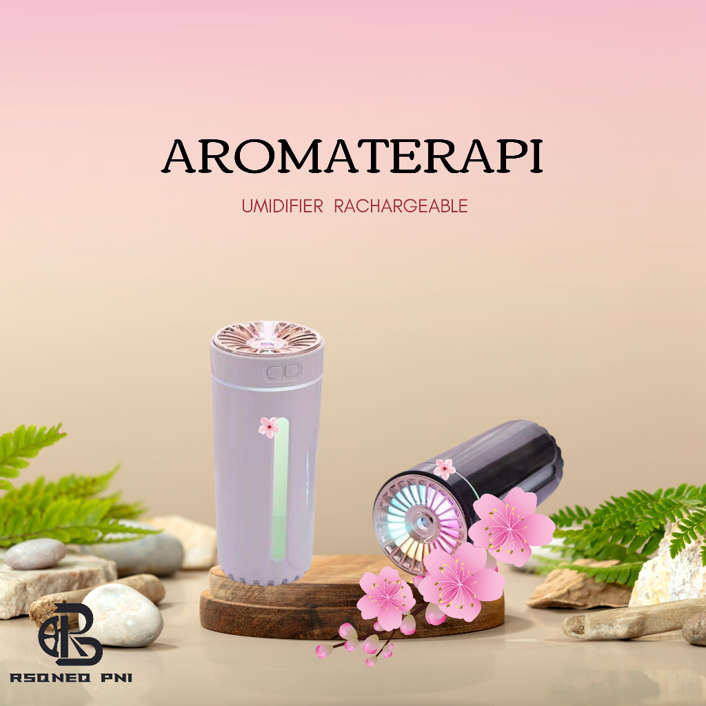 Jual AROMATERAPI HUMIDIFIER RACHARGEABLE MINI MOBIL | Shopee Indonesia