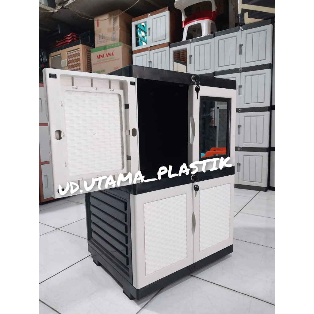 Jual LEMARI PLASTIK / LEMARI PAKAIAN / LEMARI SERBAGUNA / LEMARI KUNCI ...