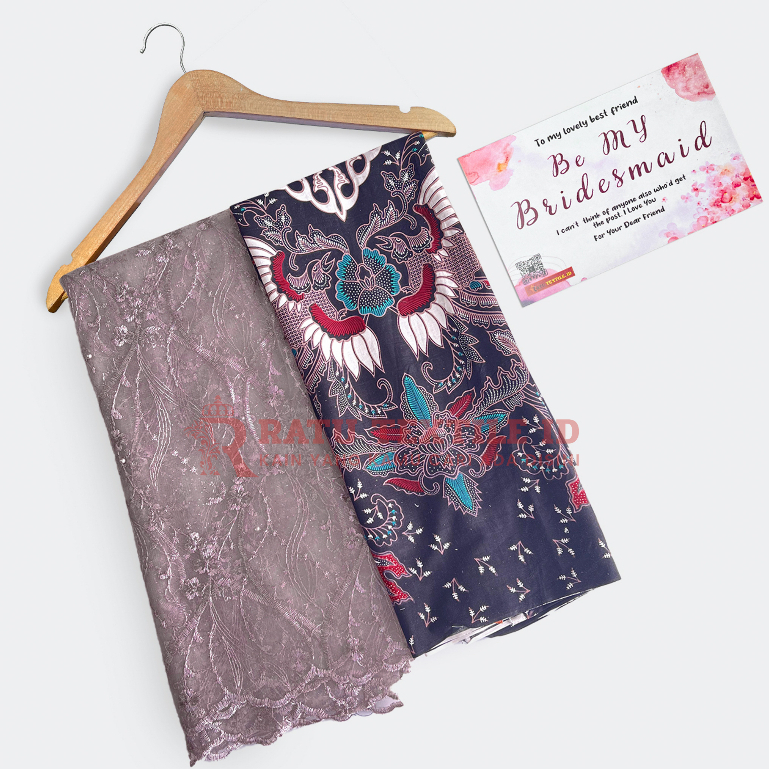 Jual Paket Seragam Bridesmaid Lengkap Wisuda Lamaran Keluarga Kain ...