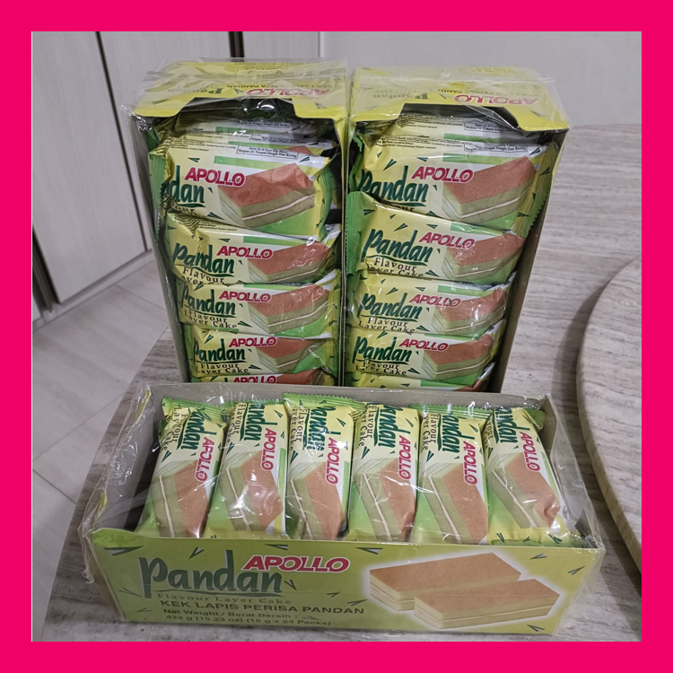 Jual Apollo Pandan Layer Cake Malaysia | Shopee Indonesia