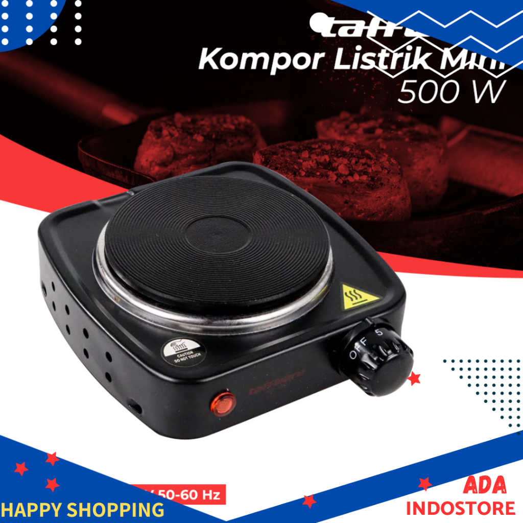Jual Kompor Listrik Mini Hot Plate Memasak 500 W | Shopee Indonesia