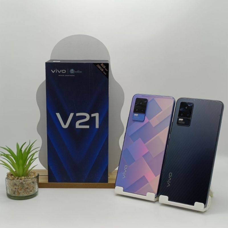 Jual Vivo V21 4G 8/128 8/256 GB Garansi Resmi Second Fullset | Shopee ...