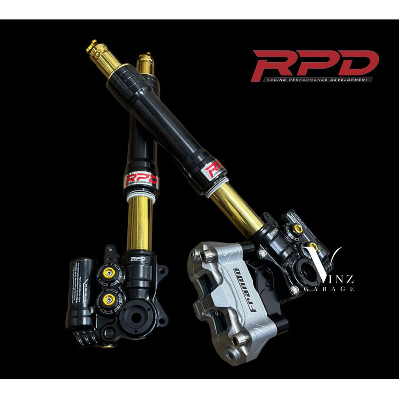 Jual Shock USD Depan Nmax RPD Gen 2 Original Set Kaliper Frando FCC100P ...