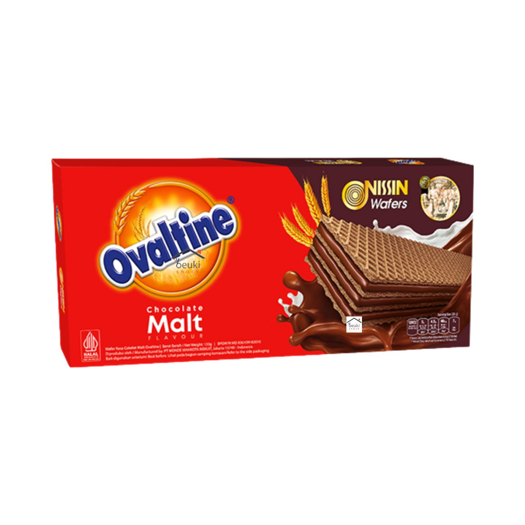 Jual Ovaltine Malt Wafer Kue Wafer Sandwich Coklat Krim Ovaltine ...