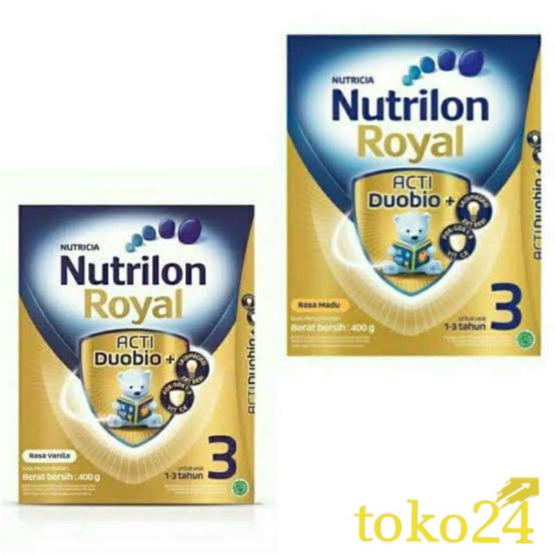Jual Nutrilon Royal Acti Duobio 3 400 gr Susu Balita 1 - 3 Tahun ...
