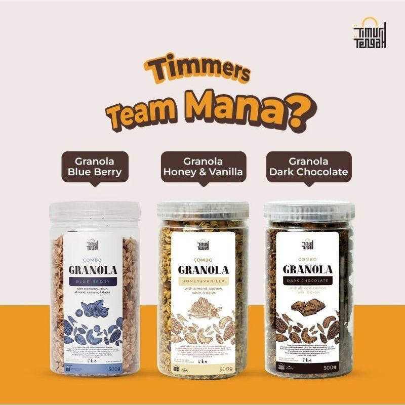 Jual (500 g) Granola / Kacang-Kacang / Granola enak / Cemilan sehat ...
