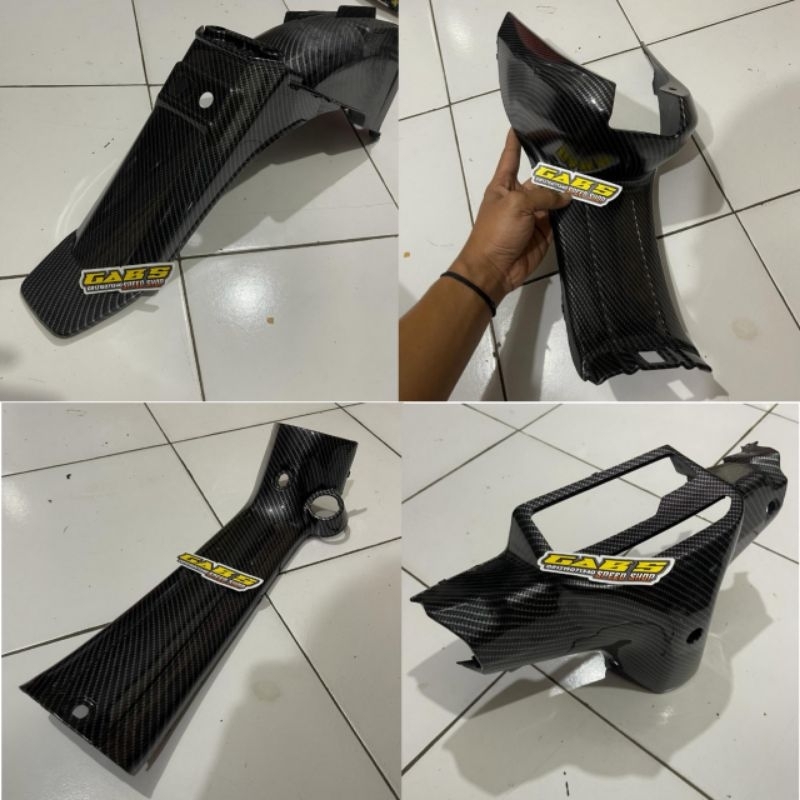 Jual Body kasar set fiz r motif carbon (batok kepala,legsile,cover ...