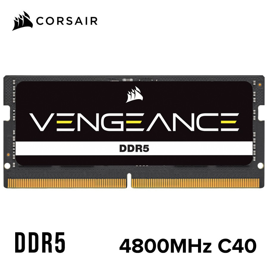 Jual RAM Corsair Vengeance SODIMM DDR5 16GB 4800Mhz CL40 ...