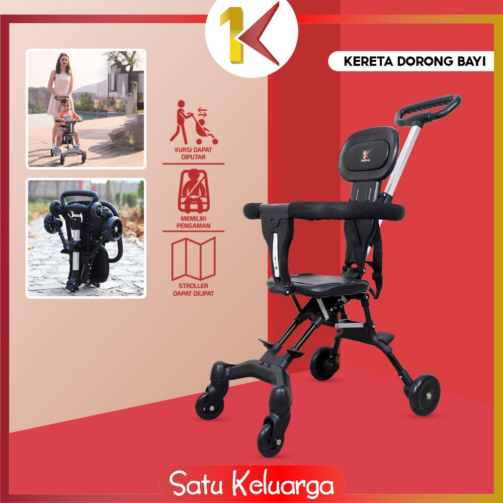 Jual SK-C895 Stroller Baby Kereta Dorong 2 Arah Magic Stroller Balita ...