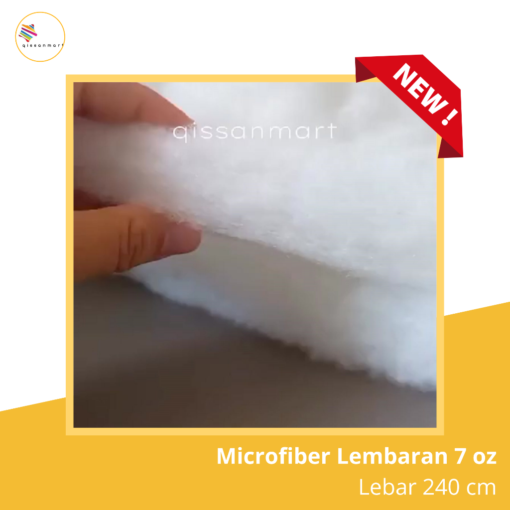 Jual Dacron Lembaran Premiun Tipe Microfiber Lembaran 7 oz, Pelapis ...