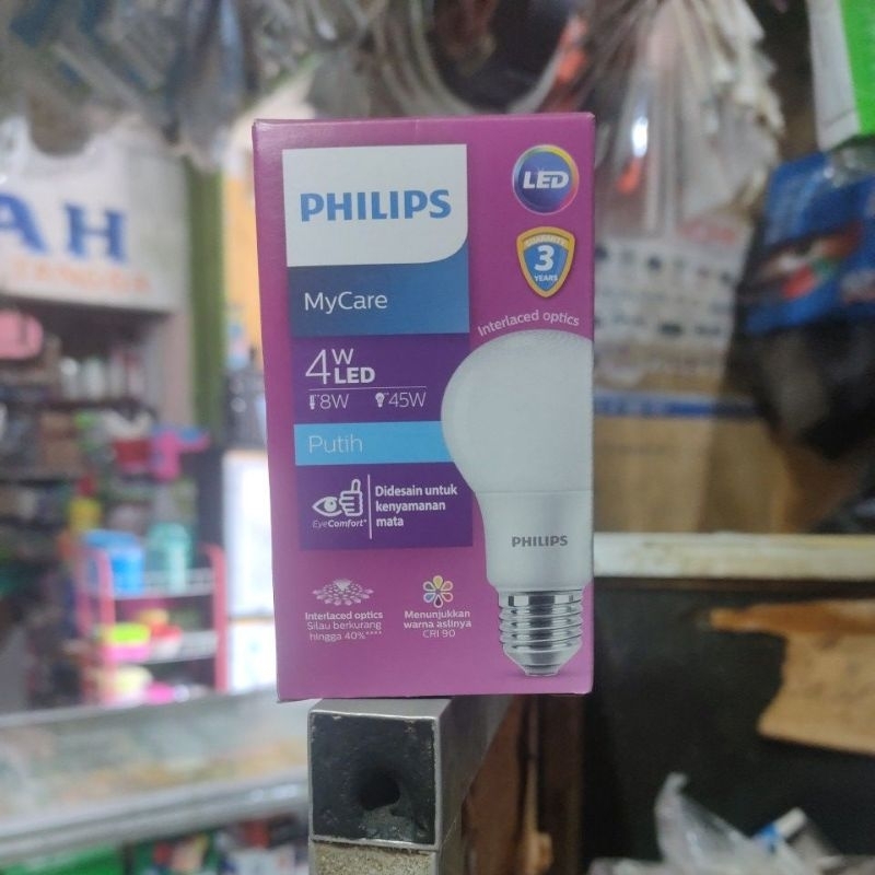 Jual LED PHILIPS 4W BESAR PUTIH | Shopee Indonesia